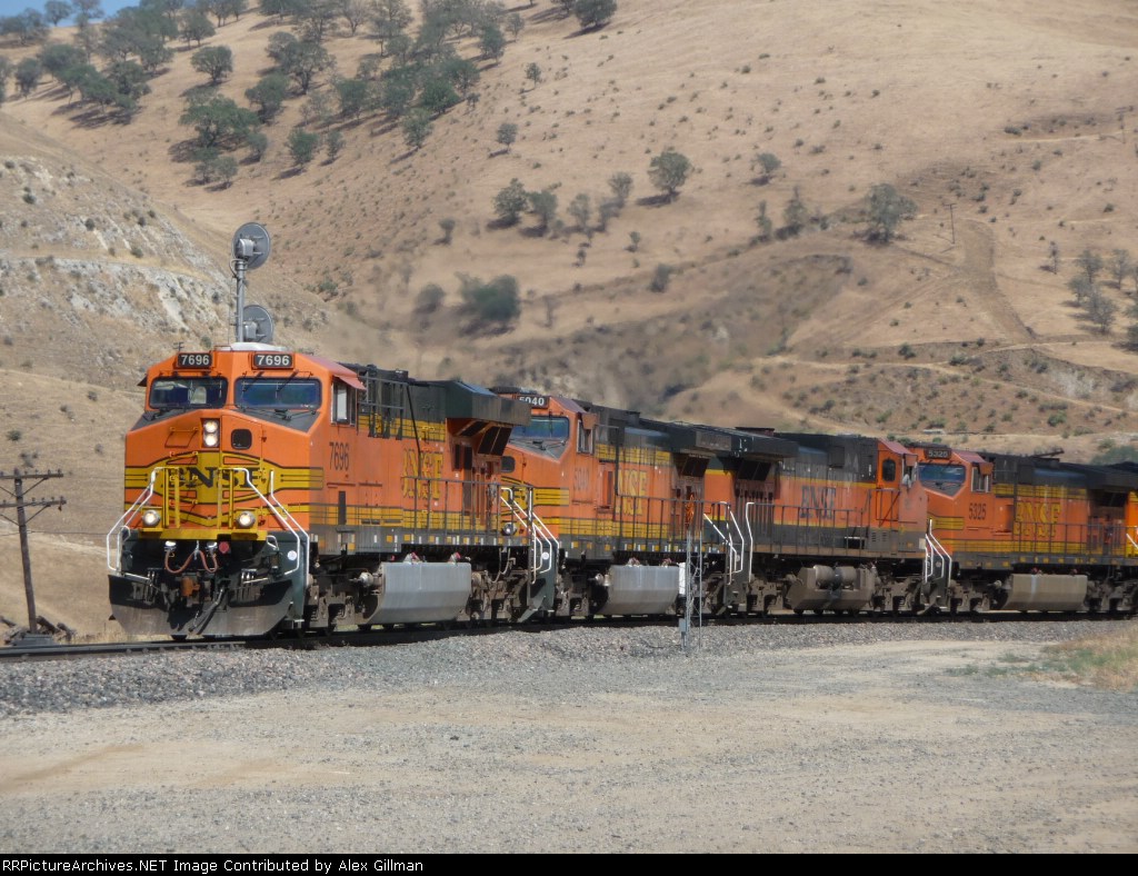 BNSF 7696 West